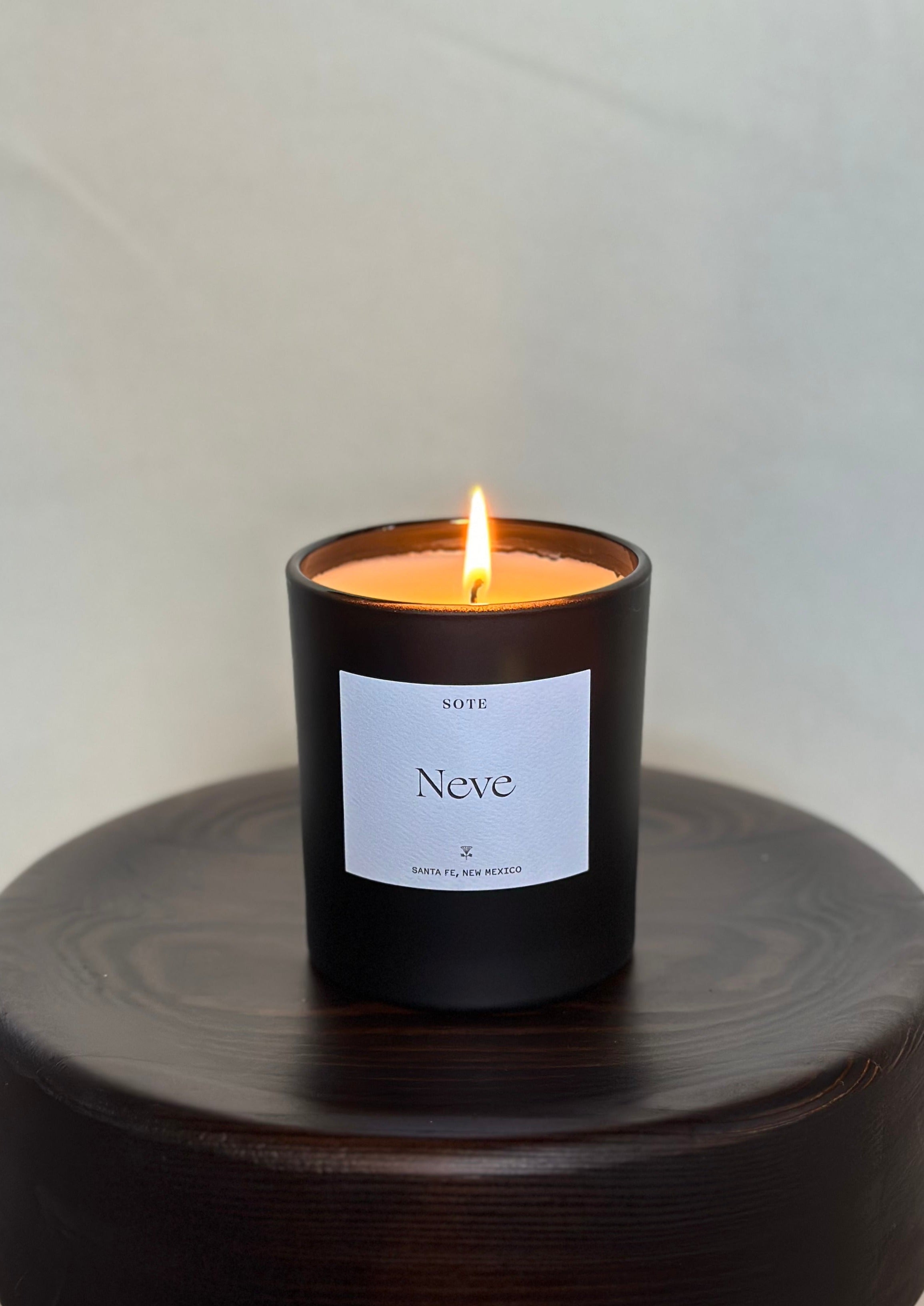 Neve Glass Candle – SOTE | Spirit of the Earth